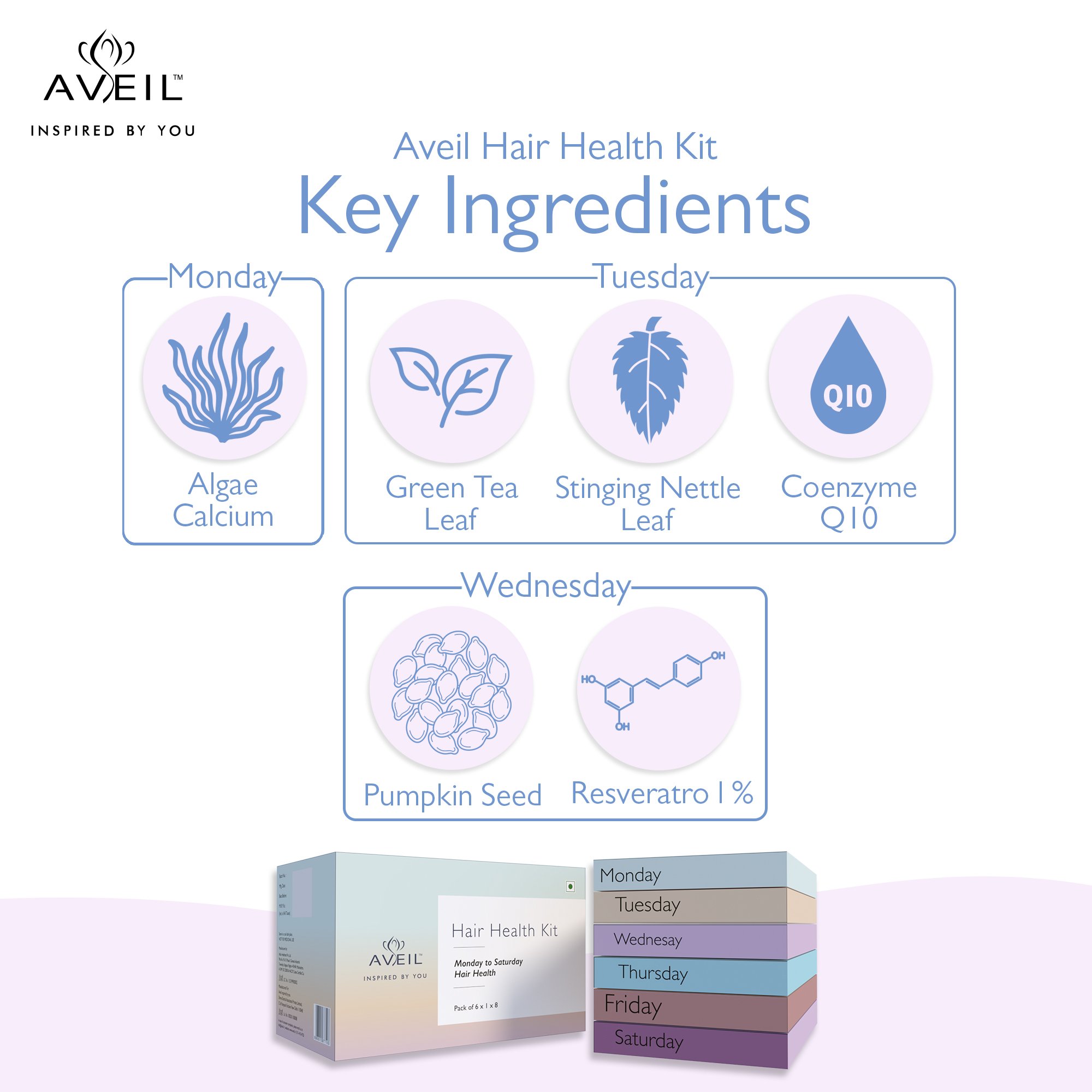 Aveil Hair Health Kit » Supplements