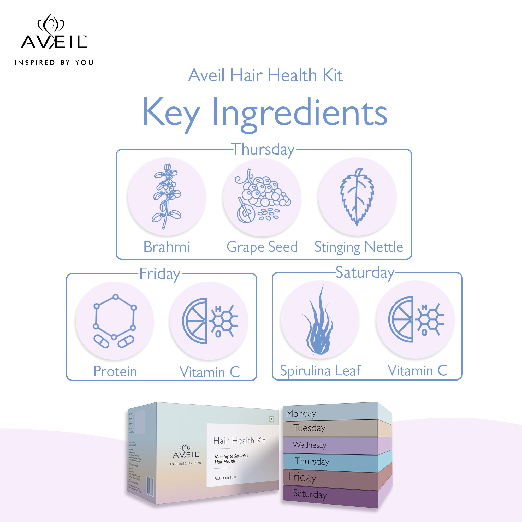 Aveil Hair Health Kit » Supplements