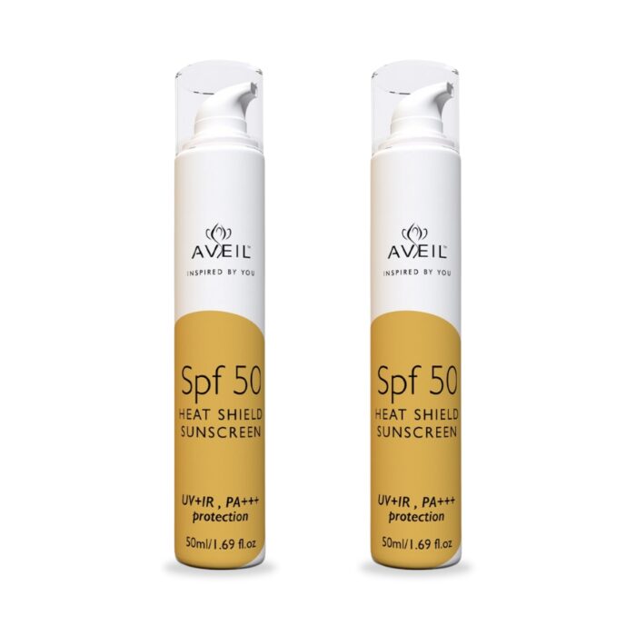 Aveil SPF 50 Gel With Heat Shield » Sunscreen