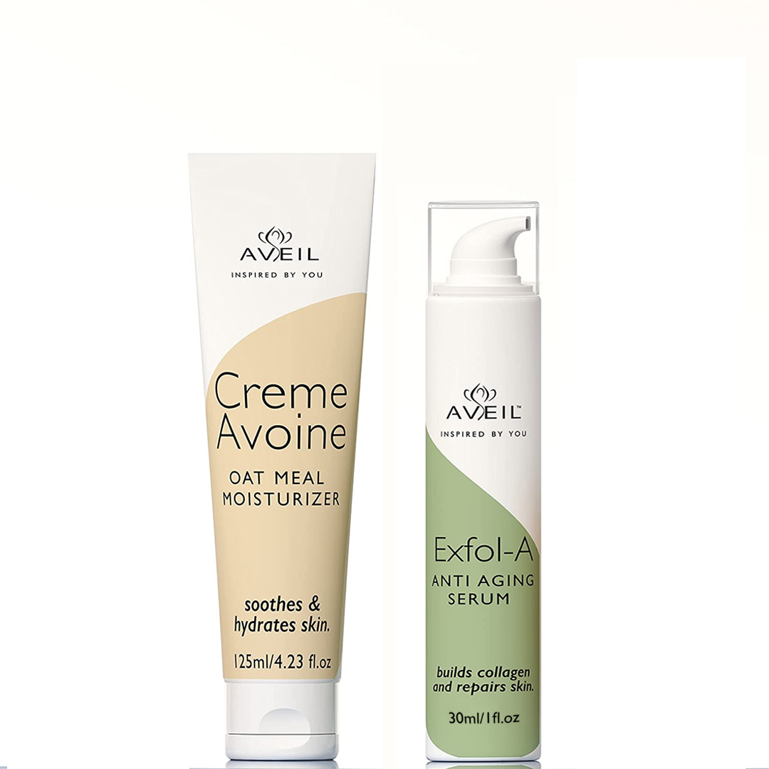 Aveil Exfol-A 30ml and Aveil Creme Avoine Combo » Combo Kits
